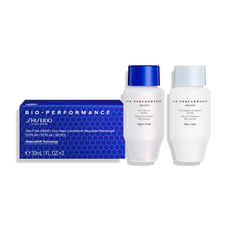 Shiseido - Bio-Performance - Skin Filler (Refill) Duo Peau Comblée Et ...
